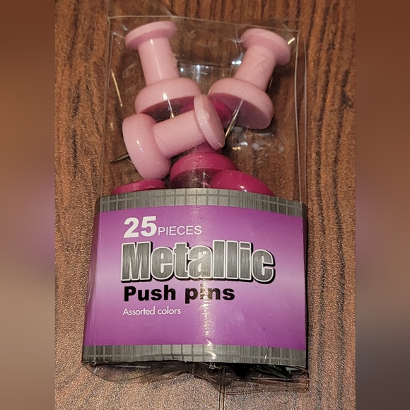 Office | Different Sized Push Pins 25 Pieces | Poshmark